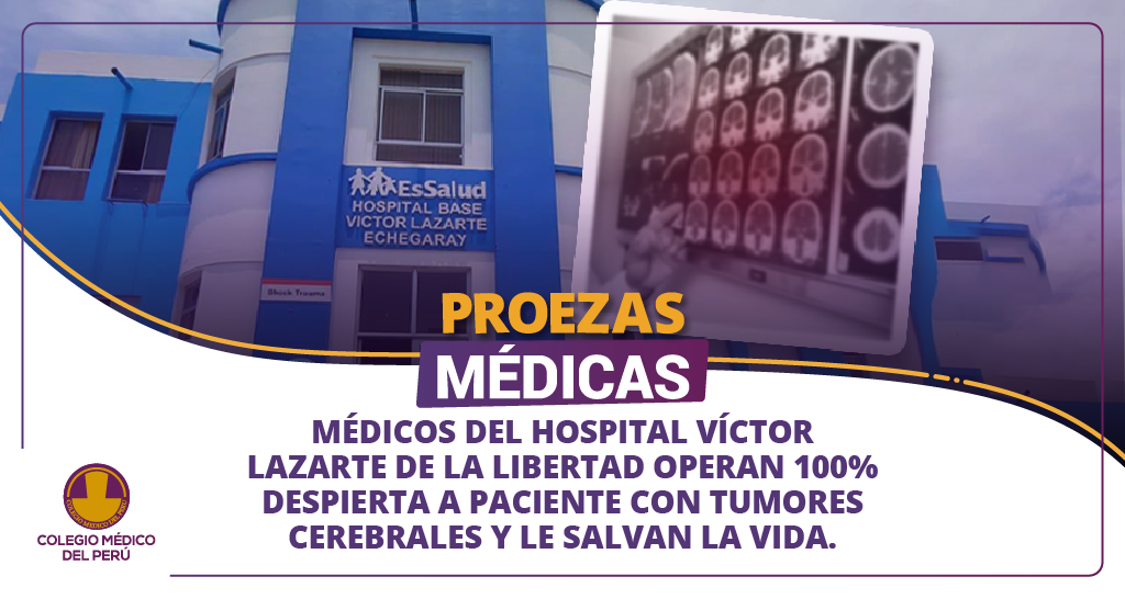 Médicos del Hospital Víctor Lazarte de La Libertad operan 100% ...