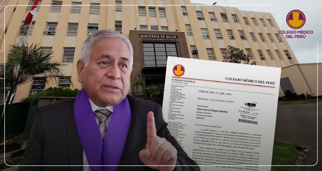 CMP SOLICITA AL MINSA QUE MÉDICOS RESIDENTES RECIBAN BONIFICACIÓN ...