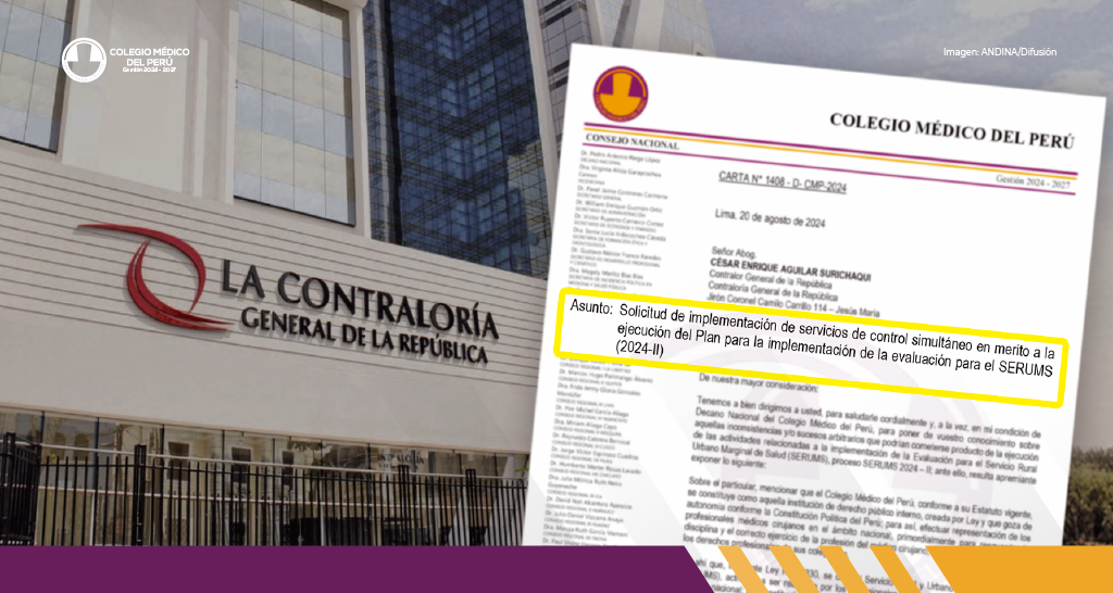 CMP SOLICITA A LA CONTRALORÍA EL CONTROL SIMULTÁNEO Y AL CONGRESO LA ...